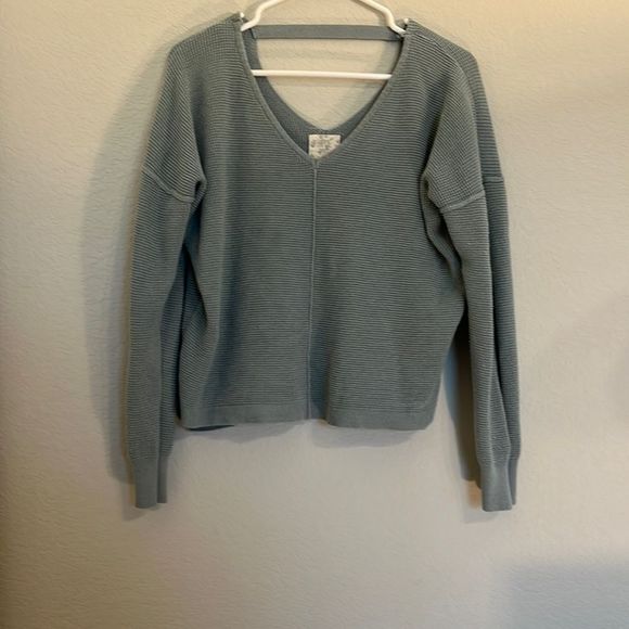 Hippie Rose | Sweaters | Tealish Grey Sweater By The Brand Hippie Rose ...
